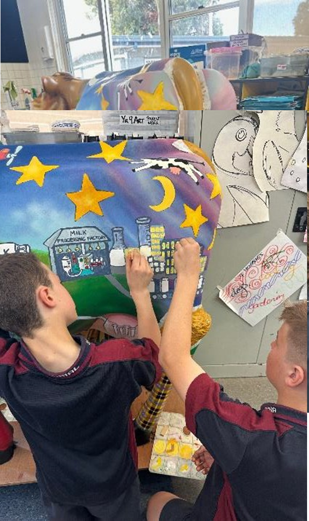 Milky Way the Picasso Cow Project - Kadina Memorial School